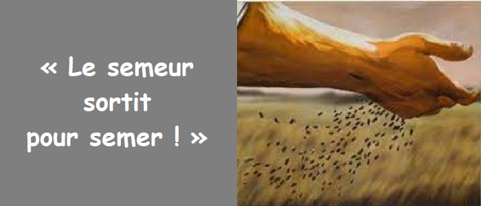 Le semeur sortit pour semer | Paroisse Notre Dame des causses